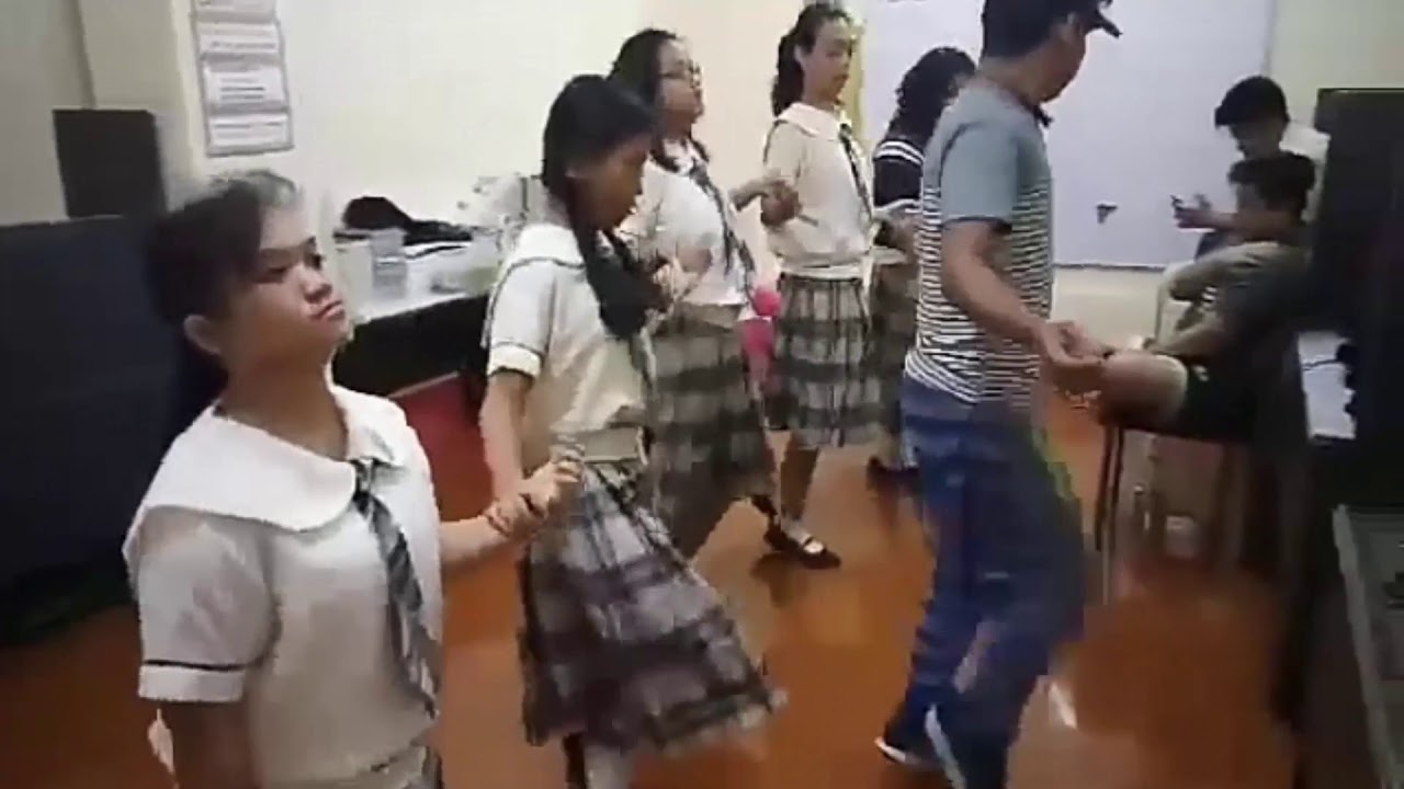 GRADE 9 WITH THEIR DANCE INSTRUCTOR - YouTube