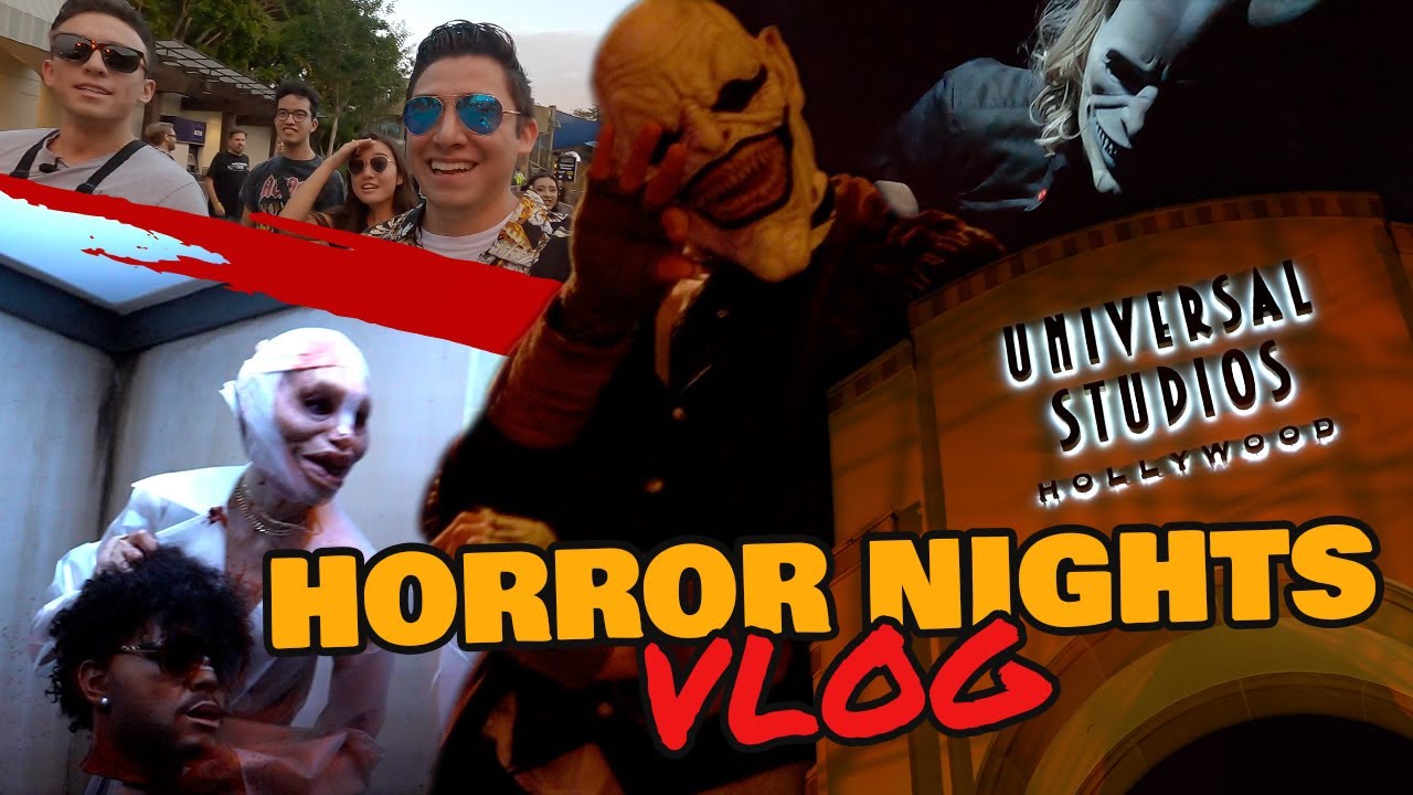 Halloween Horror Nights Vlog - YouTube