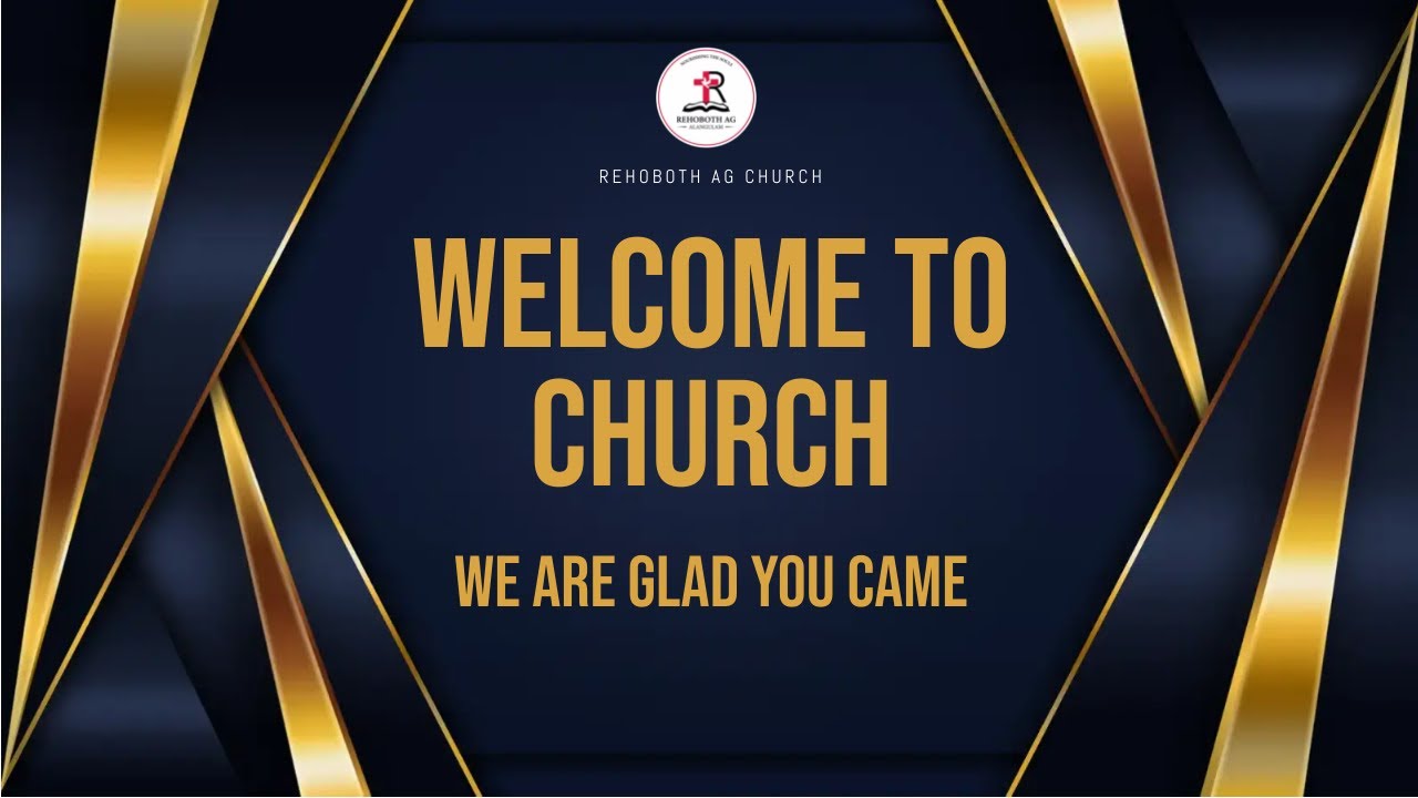 Sunday Sermon | June 2, 2024 | REHOBOTH AG Church | Alangulam | Sis ...