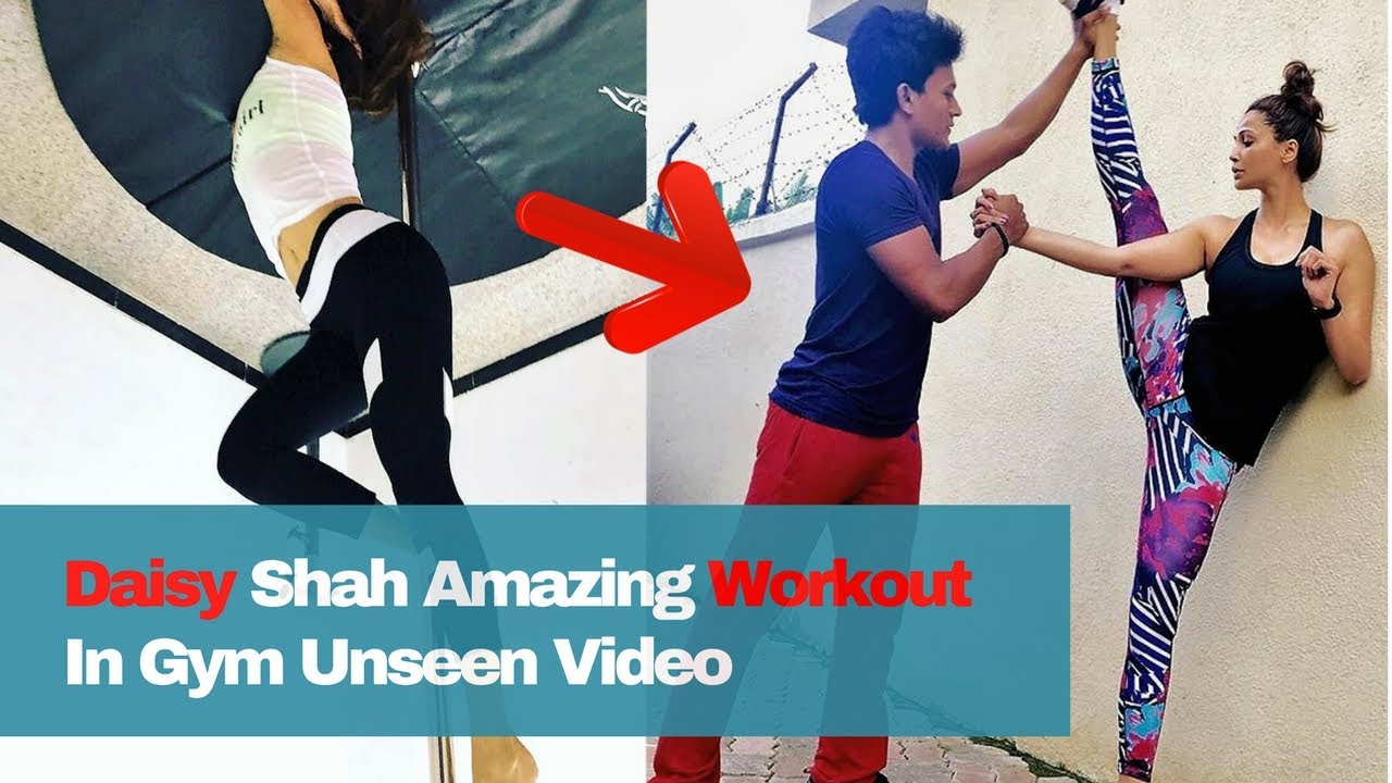 Daisy Shah Amazing Workout In Gym Video - Daisy Shah Fitness ...