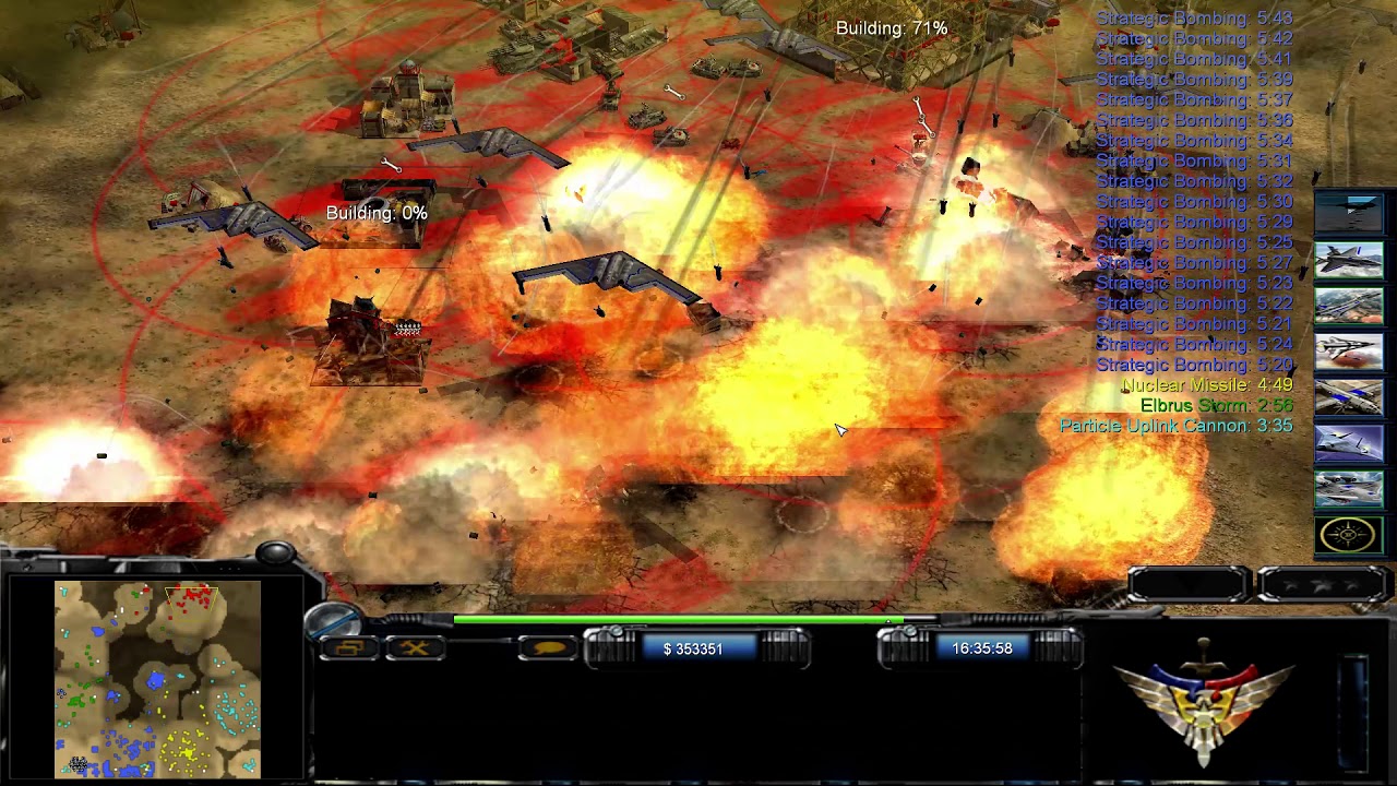 Command & Conquer Generals Contra 009 Final Patch 3 (Air Force new ...