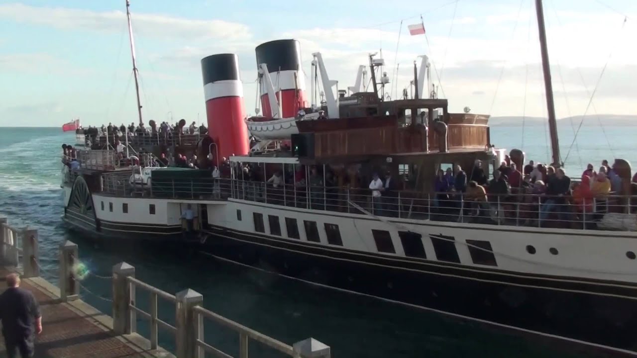 Paddle Steamer Waverley - YouTube