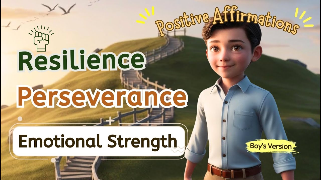 Resilience & Persistence | Affirmations for kids | Perseverance ...