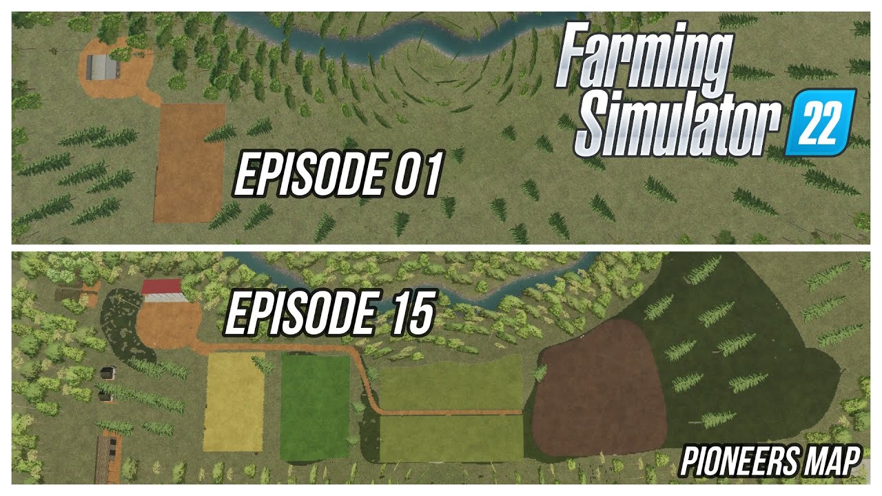 SAVING THE INHERITED ABANDONED FARM / FARMING SIMULATOR 22 / EPISODE 15 ...