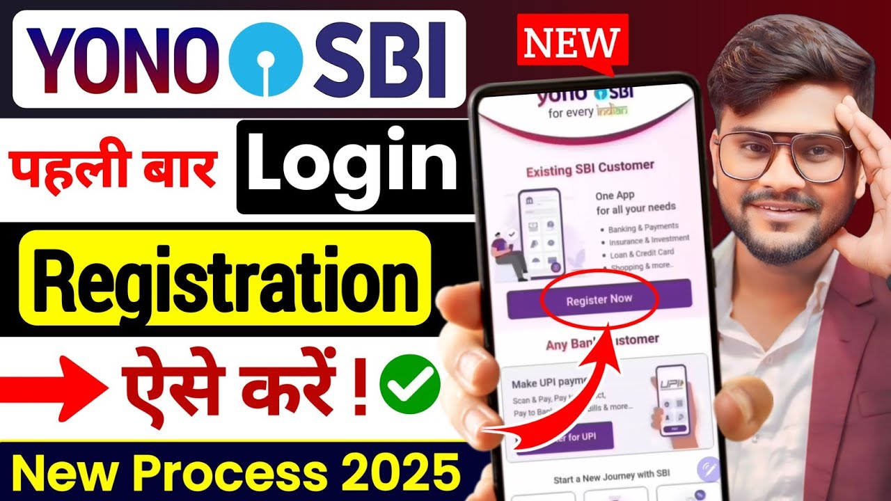 How To Register Yono Sbi App | SBI Yono New Registration | Sbi Yono ...