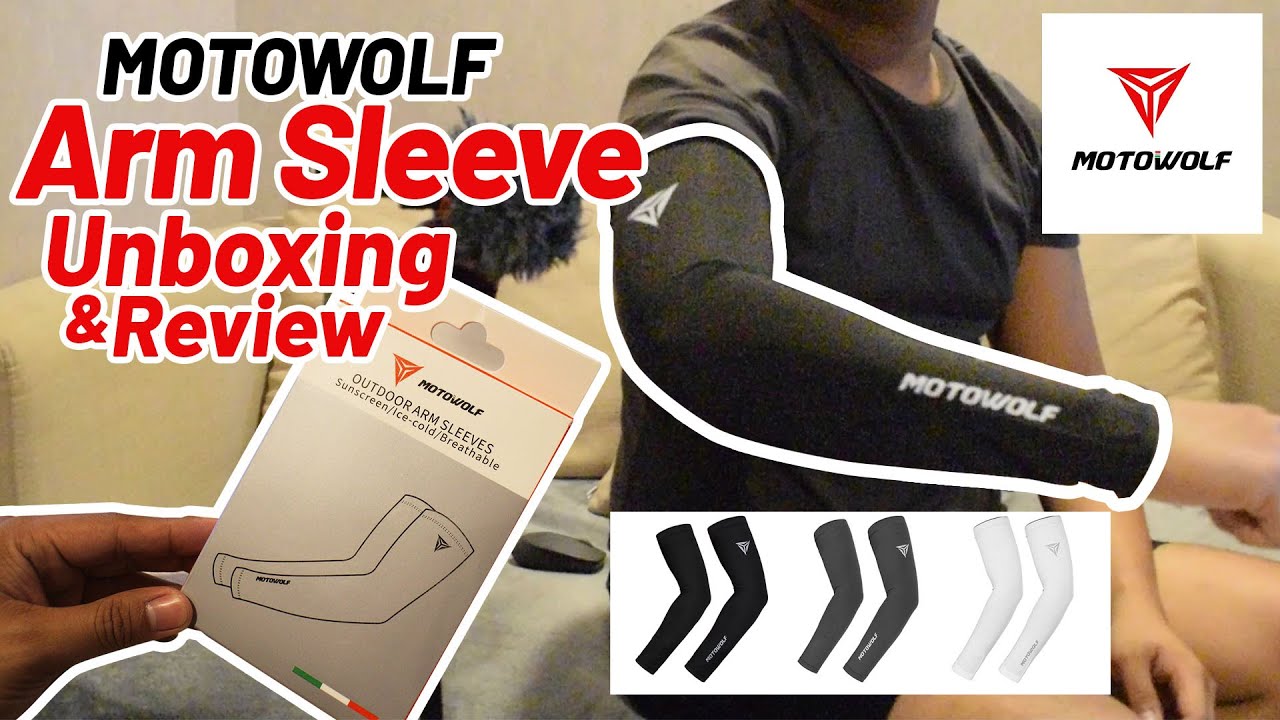 MOTOWOLF Arm Sleeve Unboxing (2021) - YouTube