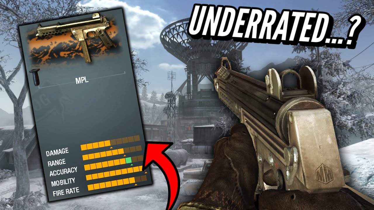 This SMG From Black Ops 1 Was Lowkey Underrated... (MPL) - YouTube