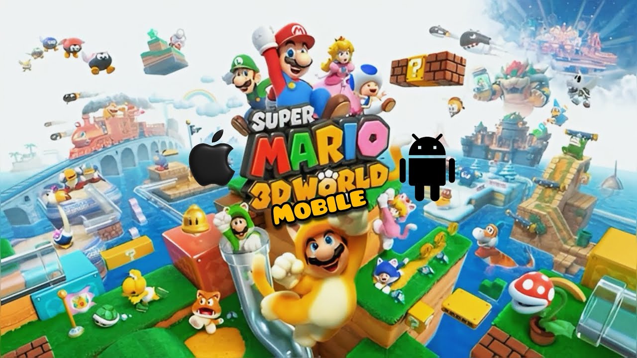 Super Mario 3D Land Android y iOS - YouTube