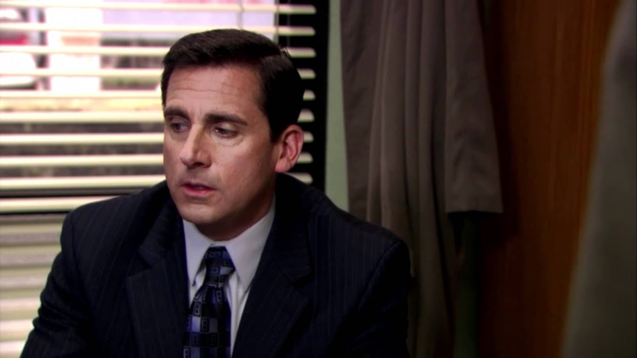 The Office - Dwight and Michael - Breakfast Bagel Scene - YouTube