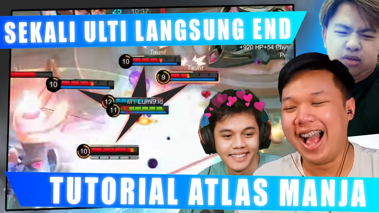 TUTORIAL ATLAS, SEKALI ULTI LANGSUNG END GAME!! - YouTube