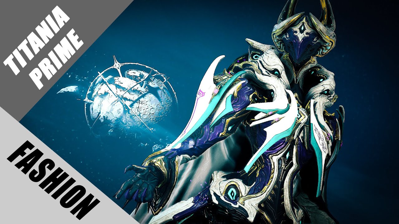 Warframe | Fashion Frame | Titania Prime : Twilight Pixie - YouTube