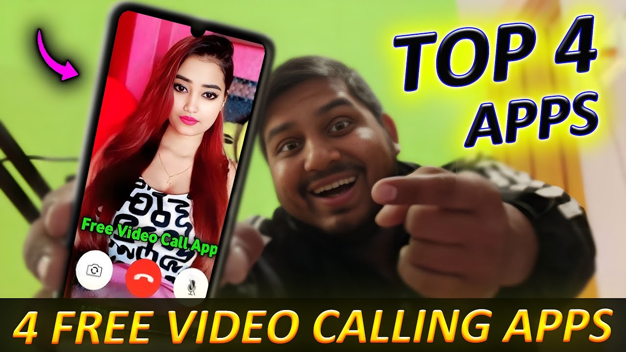 Top 4 Free Video Call Apps | Free Video Call Apps | Video Call App ...