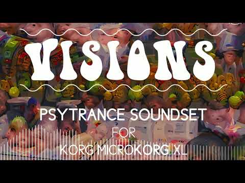 Visions Psytrance Soundset for Korg MicroKORG XL - Full On/Goa/Dark ...