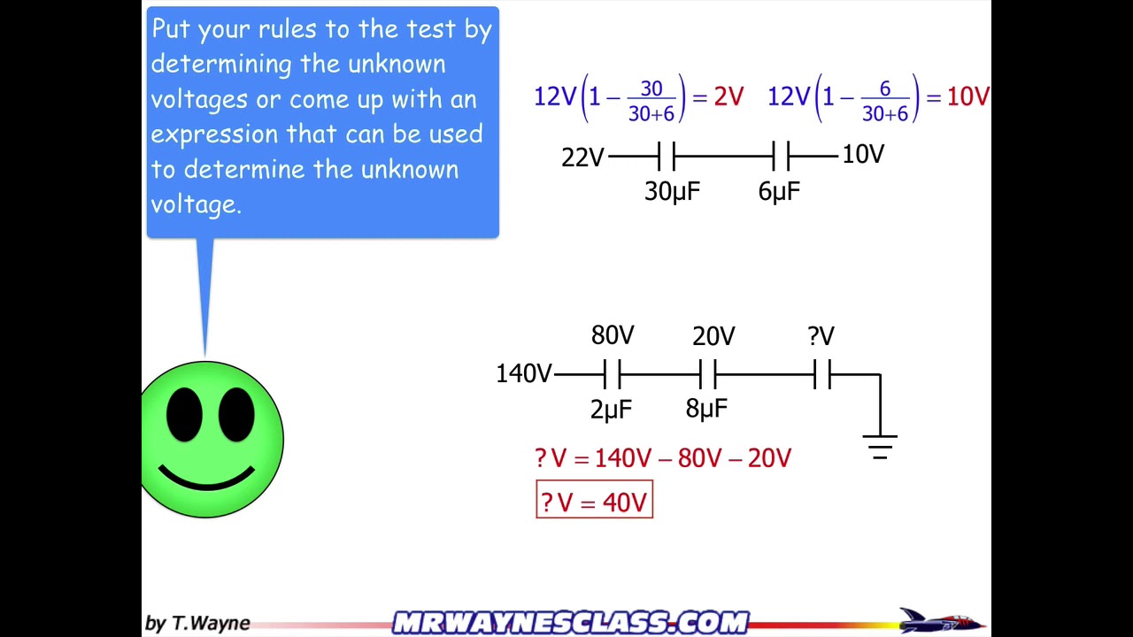 Capacitor Concepts for Series Circuits - YouTube