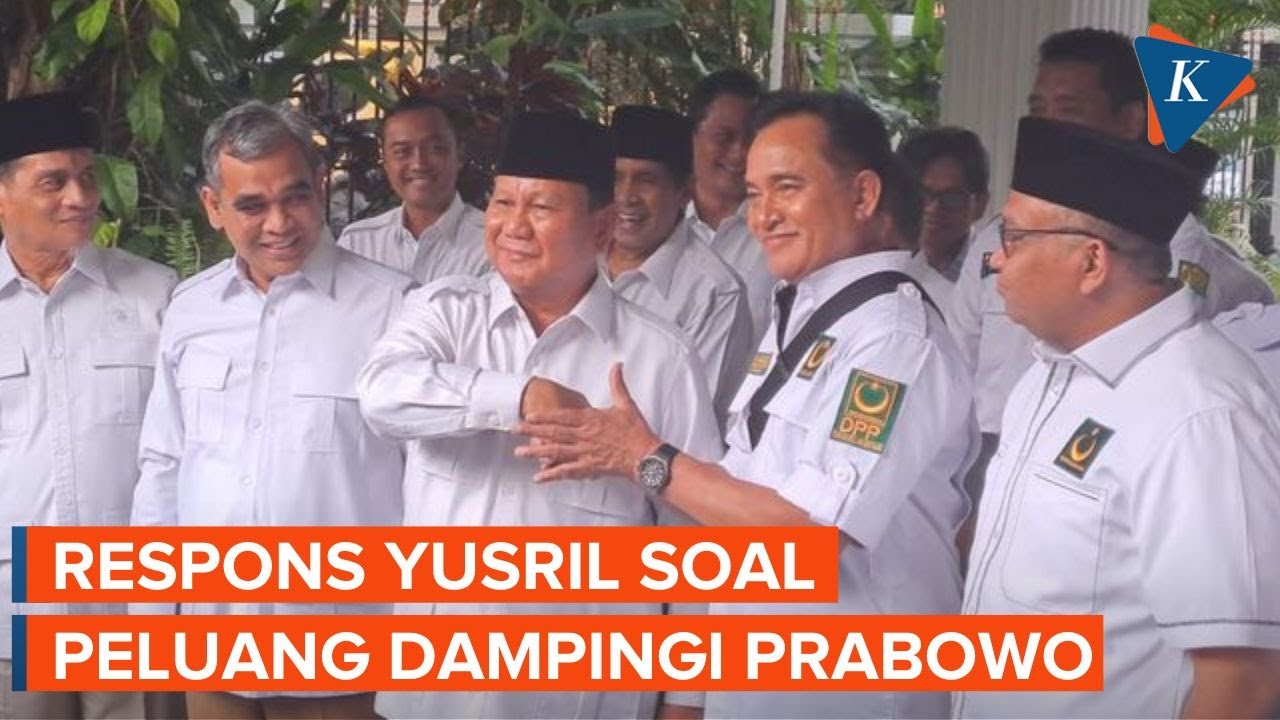 Yusril Bakal Mundur Nyaleg jika Dipilih Jadi Cawapres Prabowo - YouTube