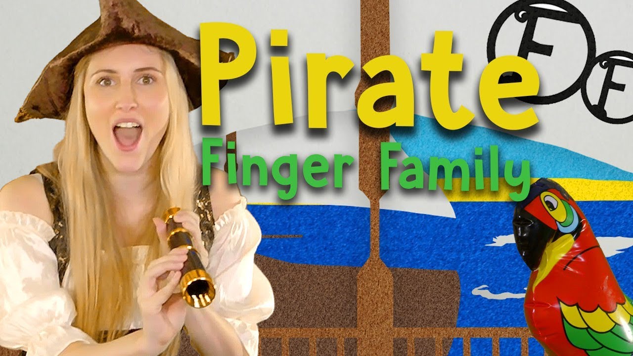 Finger Family Song | Pirates | Nursery Rhymes and Songs for Kids ...