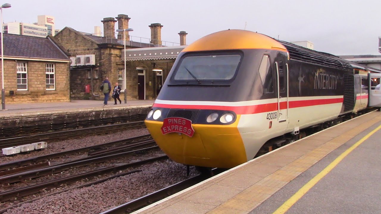 Cross country Pines Express final HST rail tour at Sheffield # ...