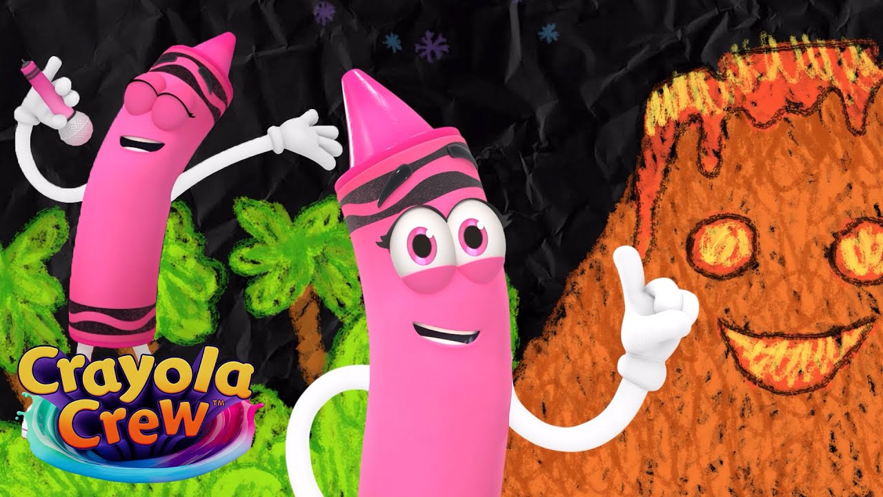 Meet Pinkie! A Bright and Colorful Singer! | Crayola Crew | Fun ...