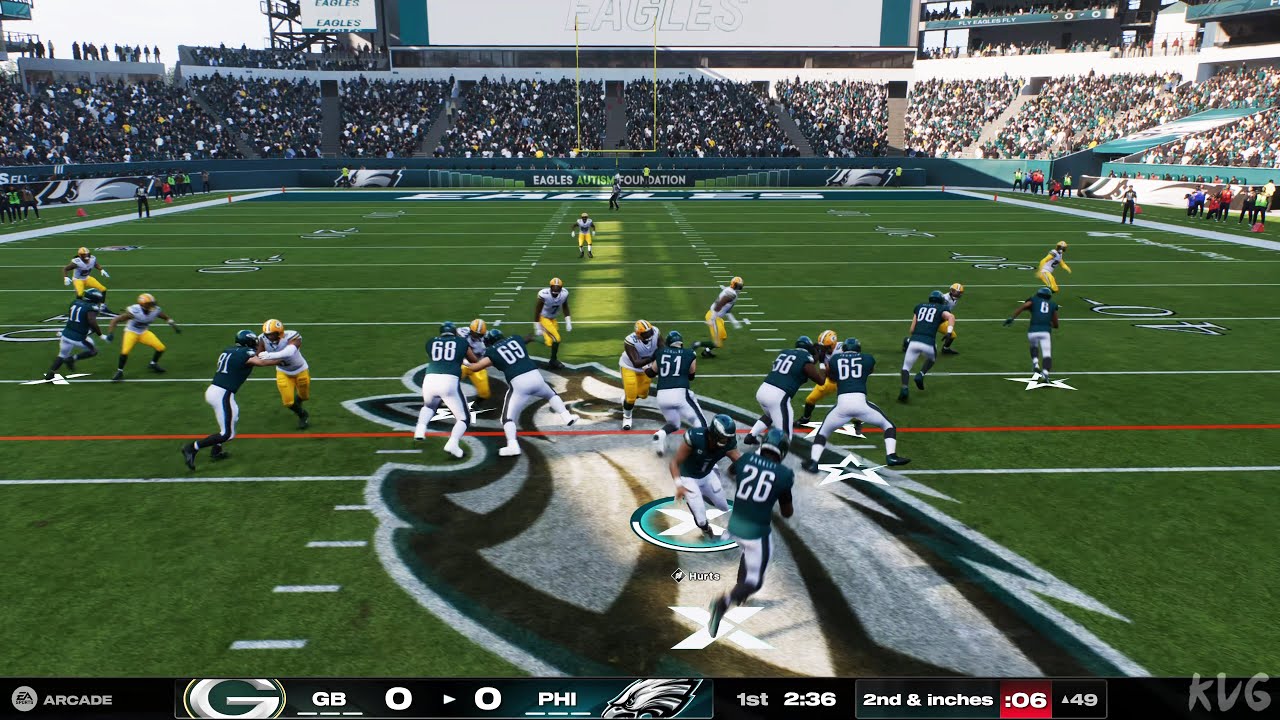 Madden NFL 25 - Green Bay Packers vs Philadelphia Eagles - Gameplay (PS5 UHD) [4K60FPS] - YouTube