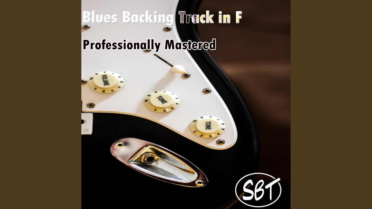 Blues Backing Track in F Professionally Mastered - YouTube