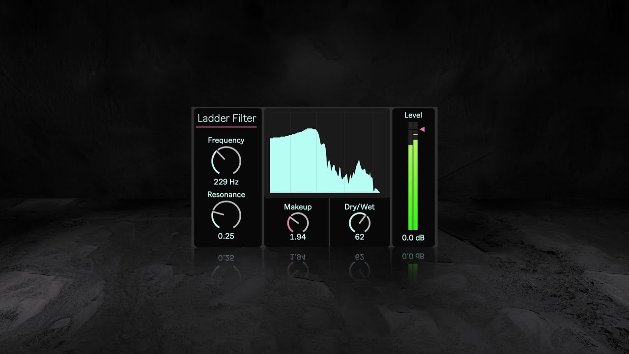 Free Ableton Ladder Filter Max for Live - YouTube