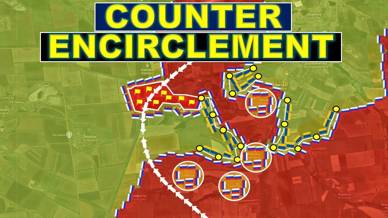 Ukrainian Attempt To Encircle Russian Forces Collapse After Counter ...