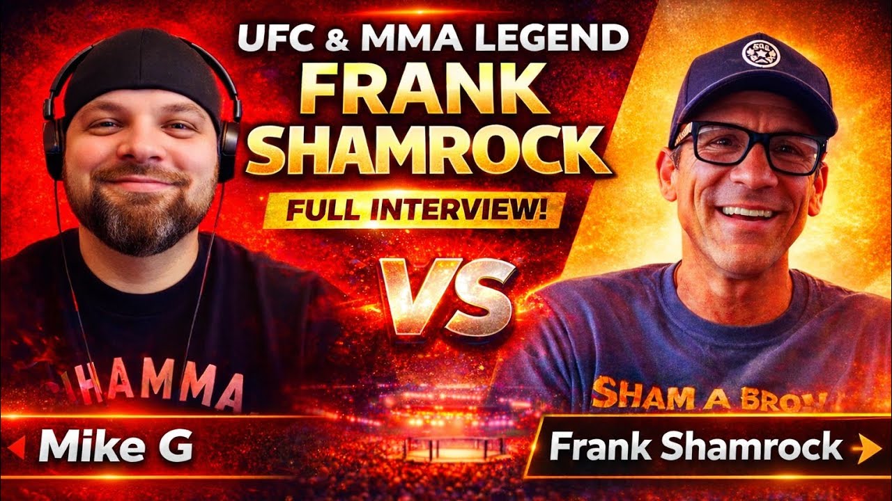 UFC and MMA Legend FRANK SHAMROCK shares his incredible story and ...