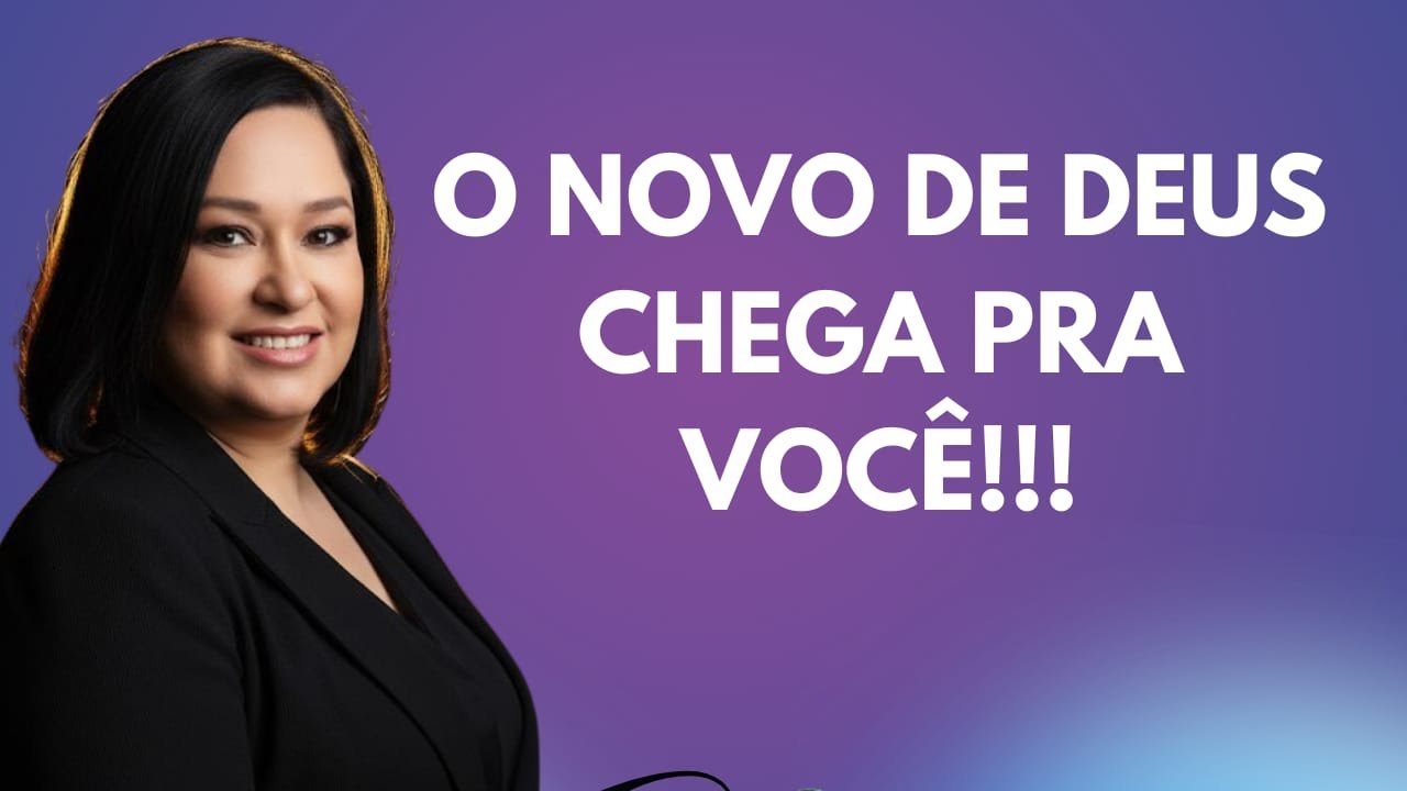 O NOVO DE DEUS CHEGA PRA VOCÊ!! - PRA. MÁRCIA MORGANA 28-10-2025 - YouTube