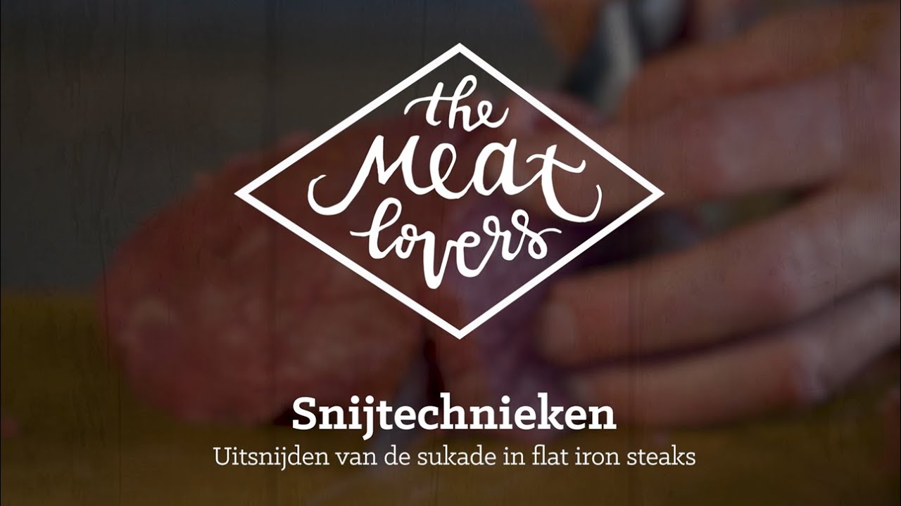 Sukade uitsnijden in Flat Iron steaks | Hoe doe je dat? | The ...