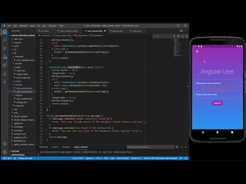 Flutter Local Data Persistence - SQLite TODO Part 4 (Creating the ...