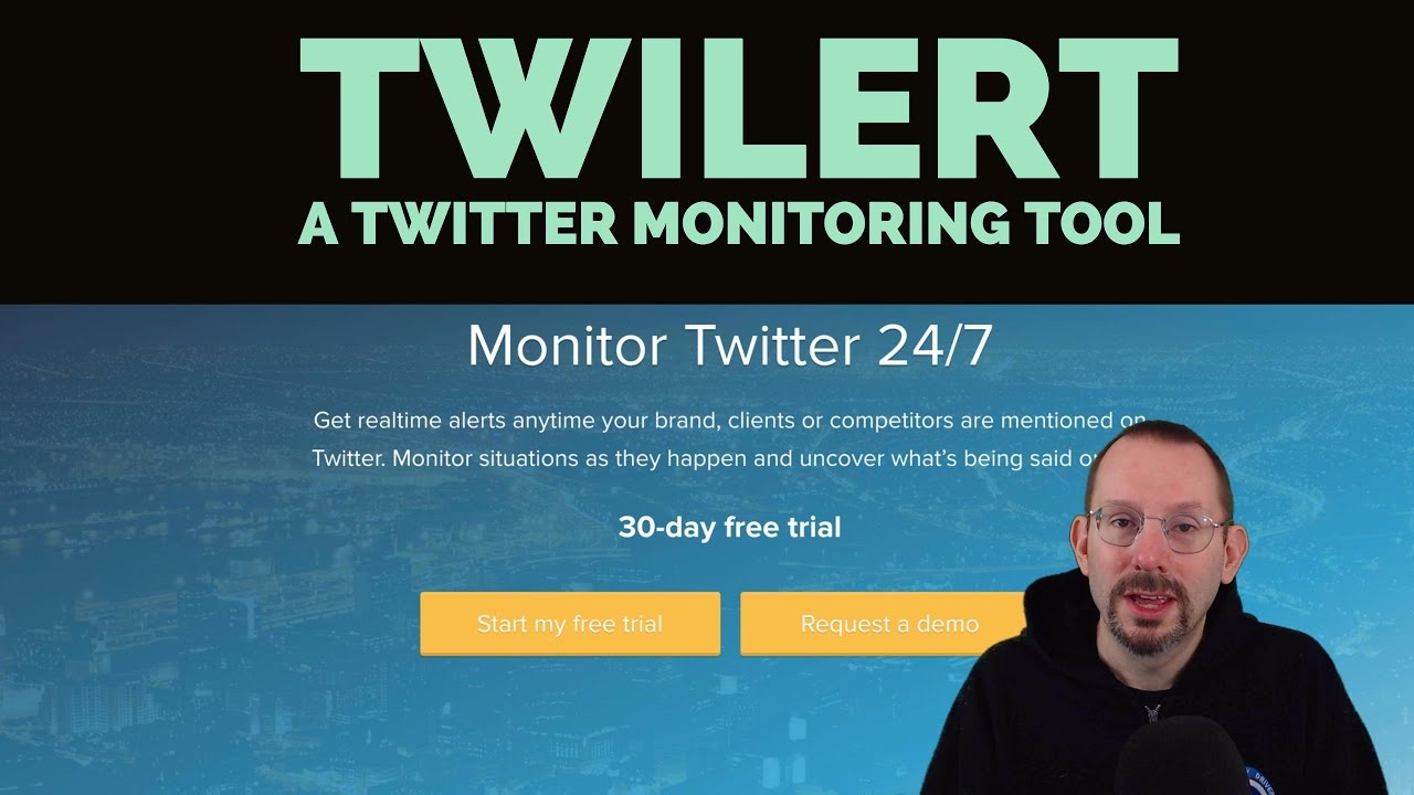 Twilert - A Twitter Monitoring Tool - YouTube