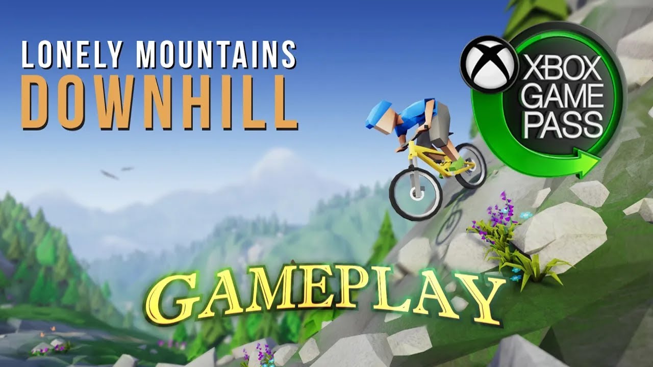 Lonely Mountains Downhill Gameplay Xbox Game Pass - YouTube