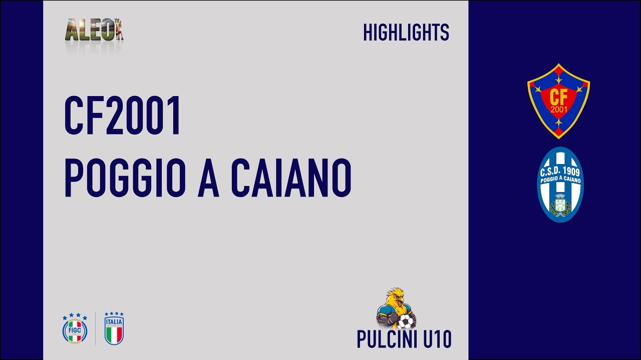 Highlights CF2001 - Poggio a Caiano - YouTube