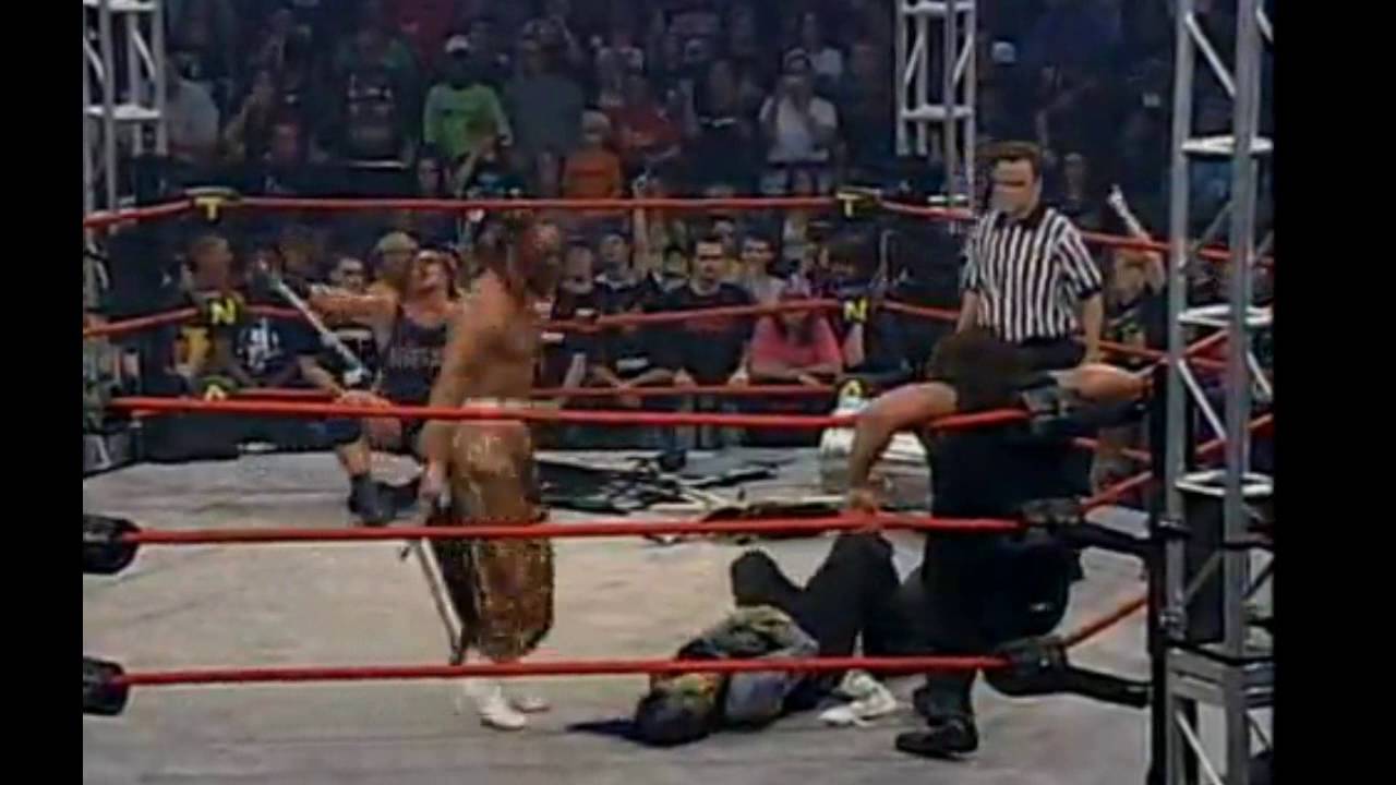 Rhino vs. Sabu vs. Jeff Hardy vs. Abyss - YouTube
