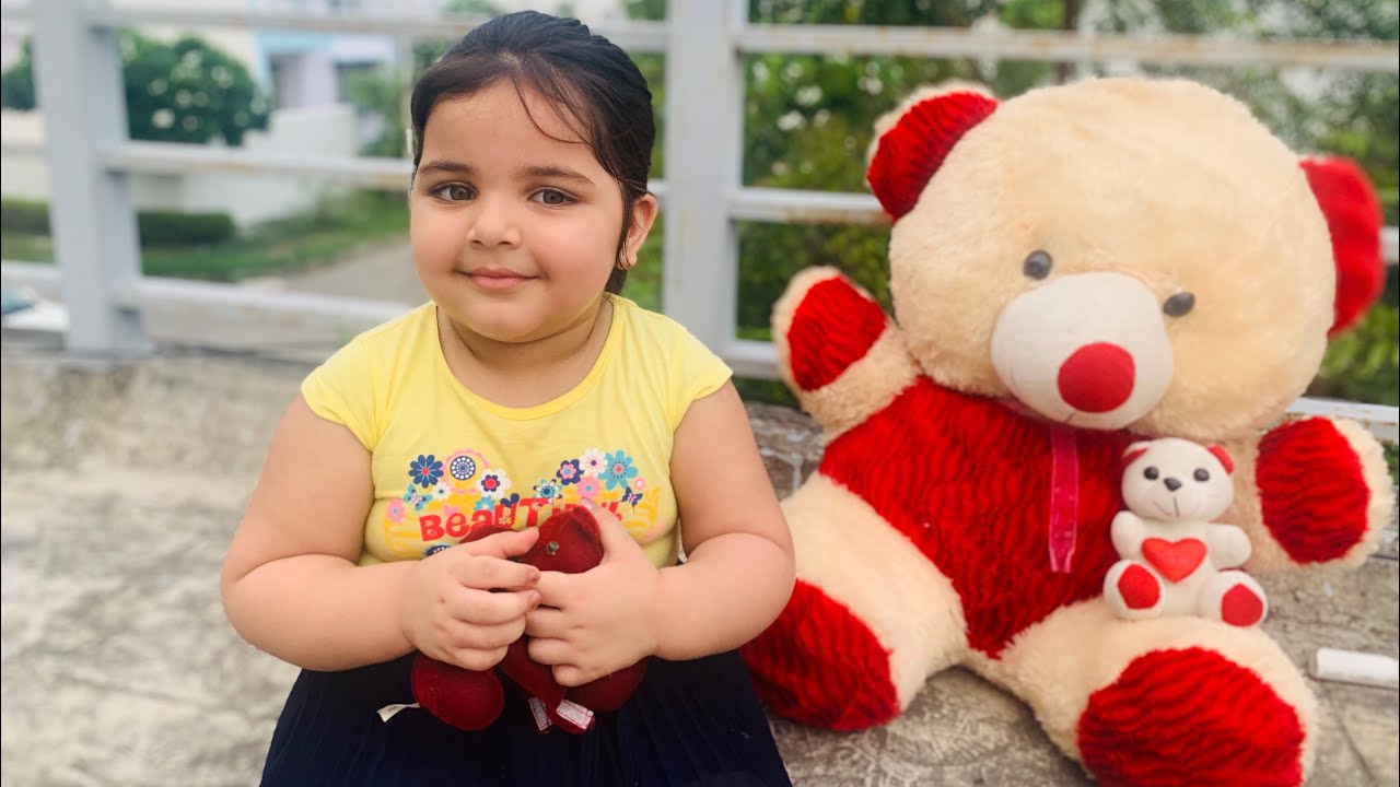 Anika and Teddy Bear- Famous Kids Song - YouTube