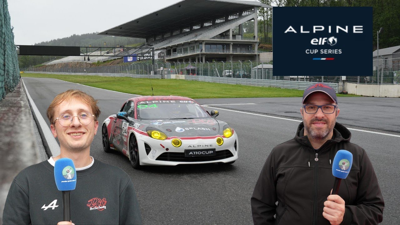 Découverte de l'Alpine Cup avec Julien FÉBREAU et Léo JOUSSET vice ...