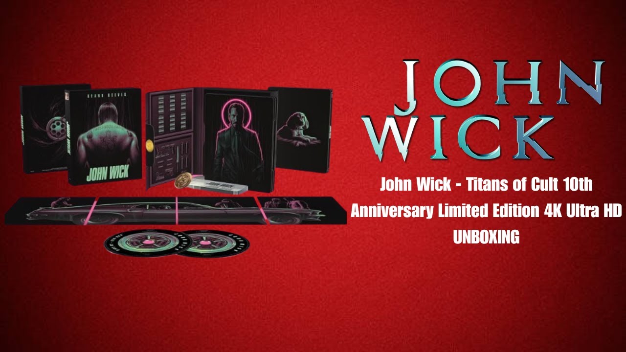Unboxing to John Wick - Titans of Cult 10th Anniversary Limited Edition ...