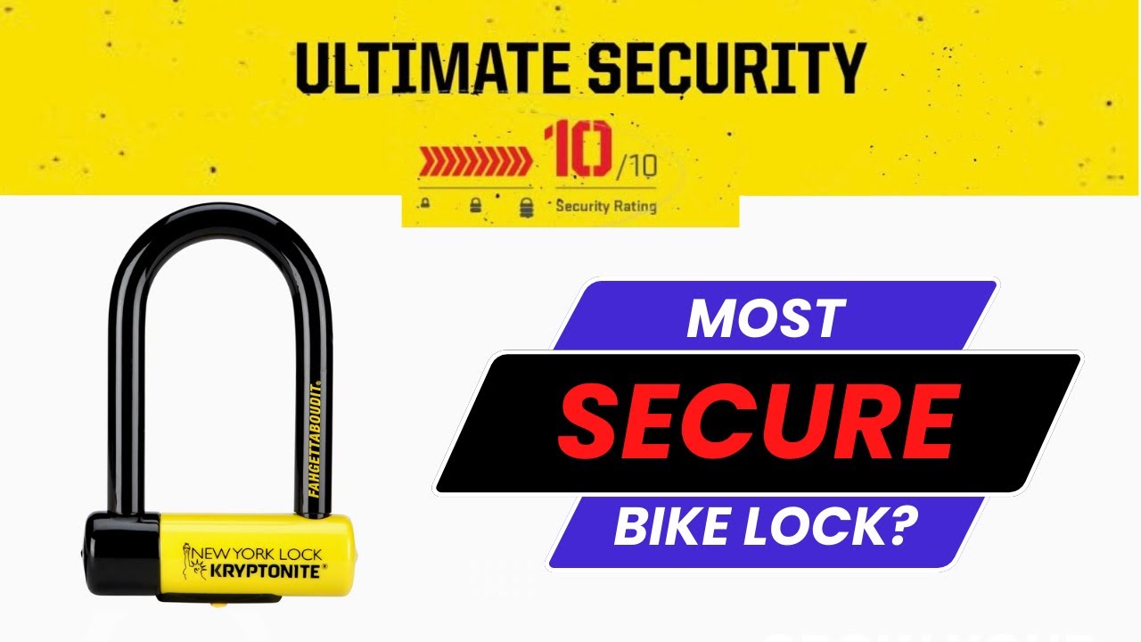 Kryptonite New York FAHGETTABOUDIT Mini U-Lock | Unboxing | RIunboxing ...