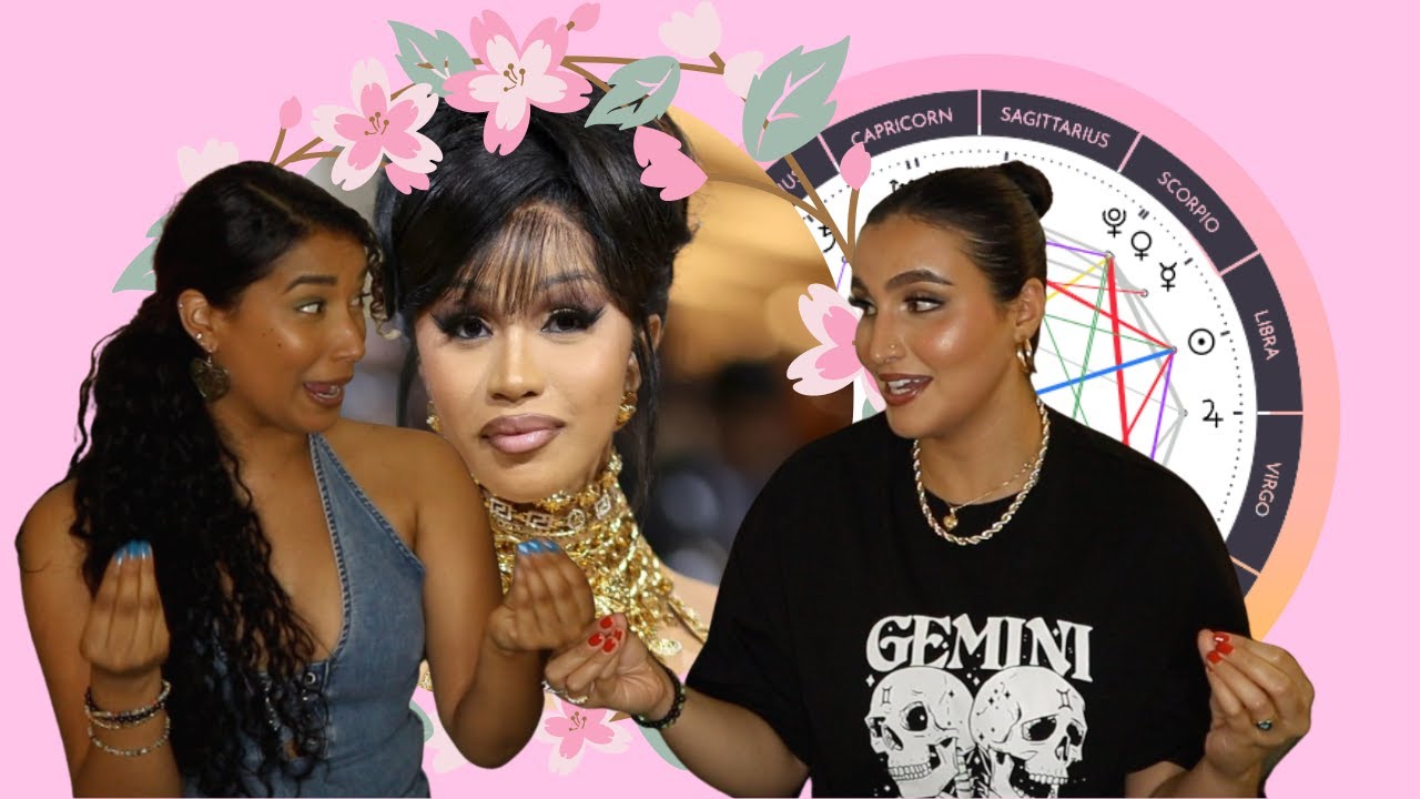 Cardi B Chart n Chill | Libra Sun, Aries Moon, & Lots of Water Energy ...