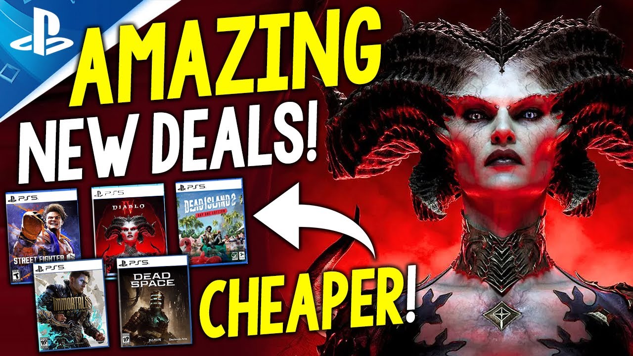 FANTASTIC NEW PS5/PS4 DEALS! Get NEW 2023 Games CHEAPER NOW + More PlayStation Game Deals - YouTube