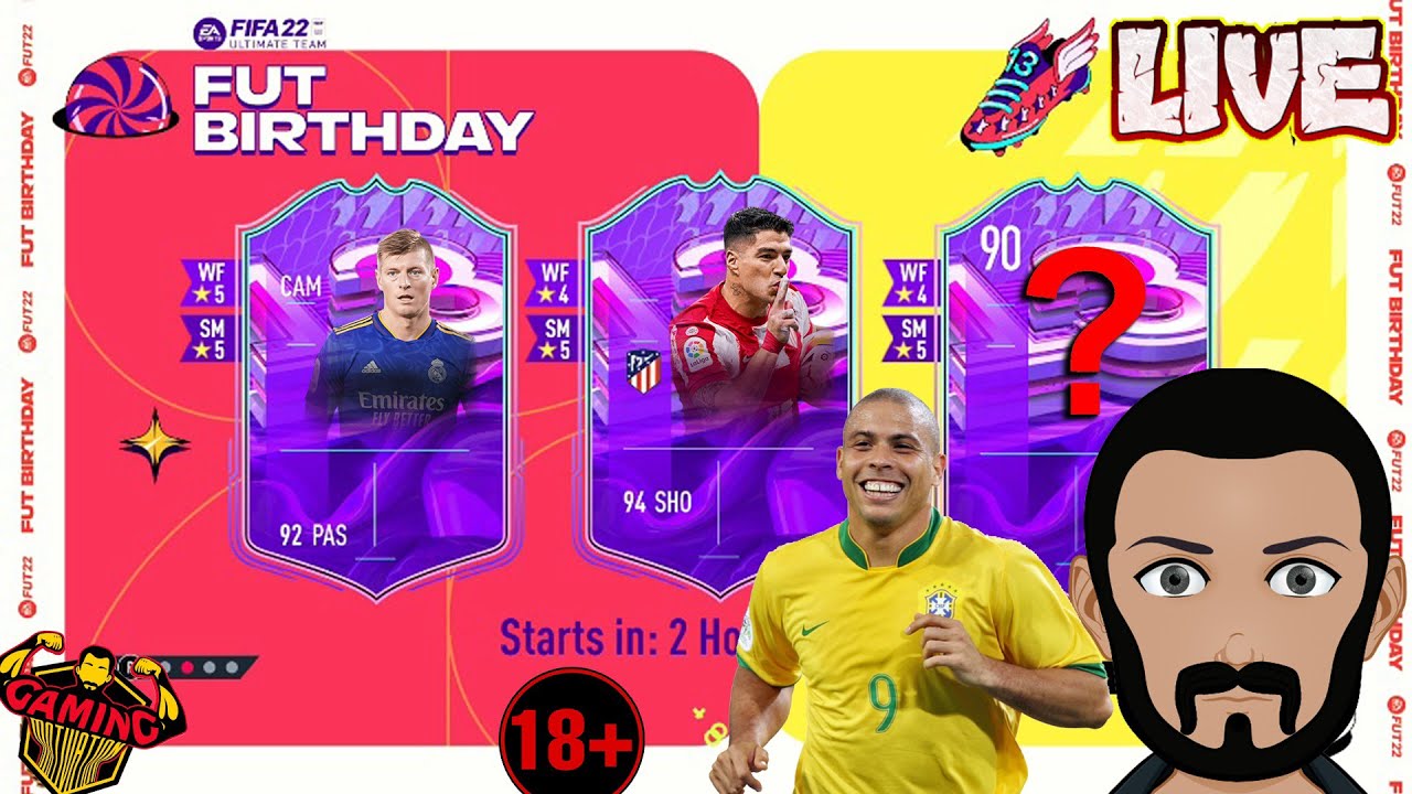 Fut Birthday Pack Opening + A venit RECELE Ronaldo R9 94 - YouTube
