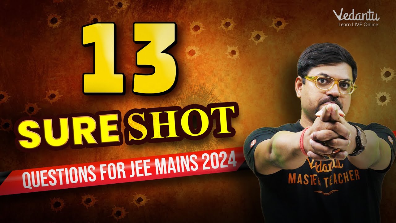 13 Most Important Questions for JEE Maths | JEE 2024 | Harsh Sir | Vedantu JEE Made Ejee - YouTube