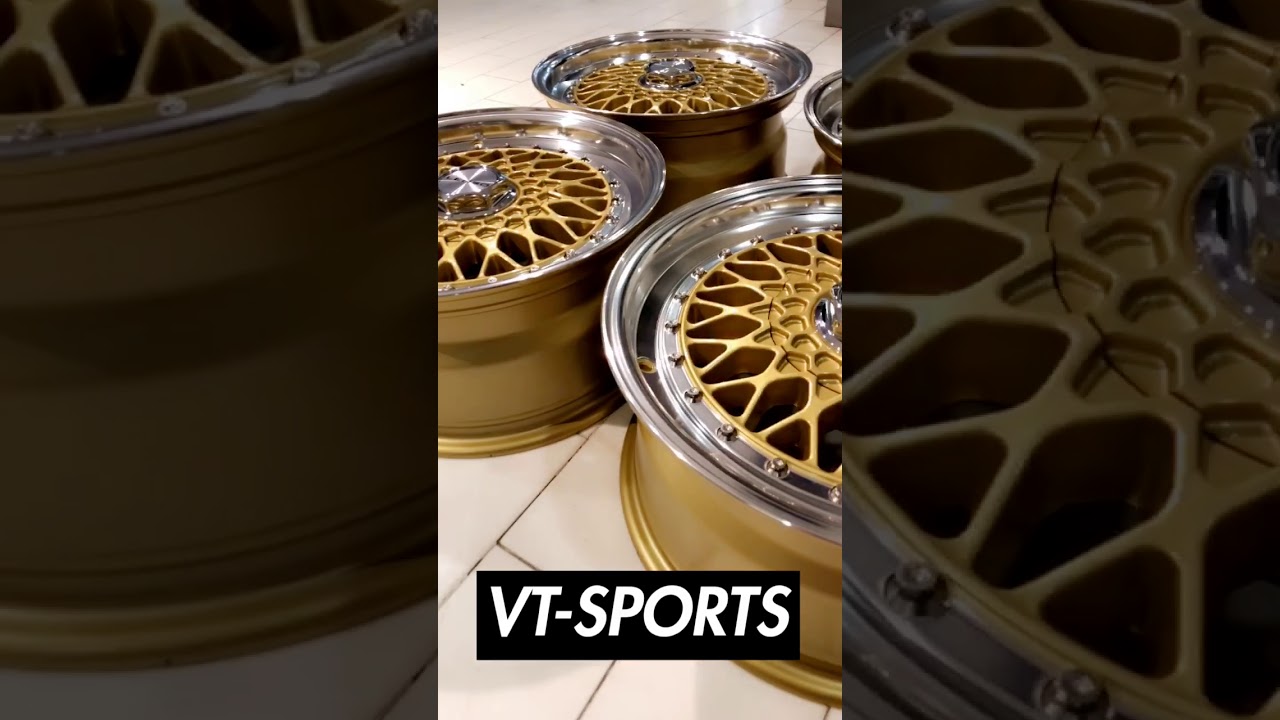 LENSO BSX 16x7.5 GOLD @VT-SPORTS BELGIUM - YouTube