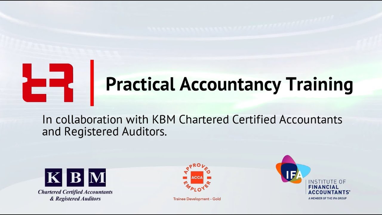 Accounting practical training with Work Experience - YouTube