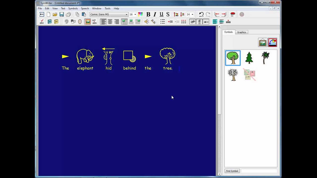 SymWriter - Other features using colour - YouTube