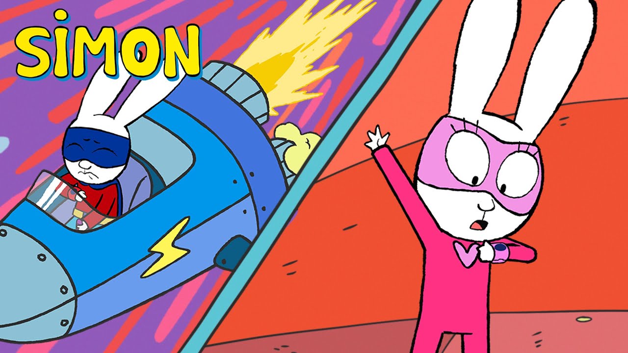 O Looping de Supercoelho | Simon | Episódios Completos 30min | Temp. 4 | Desenhos animados ...