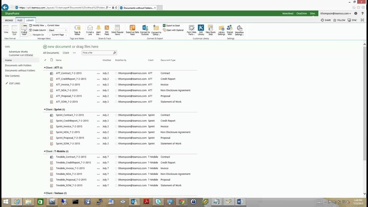 SharePoint Beyond Document Management Part 4 Document Metadata - YouTube