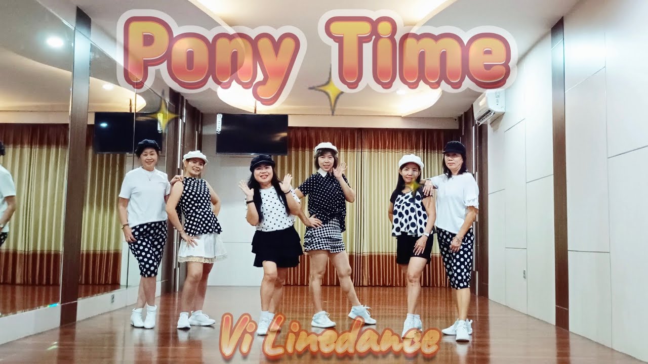 PONY TIME - Linedance - YouTube
