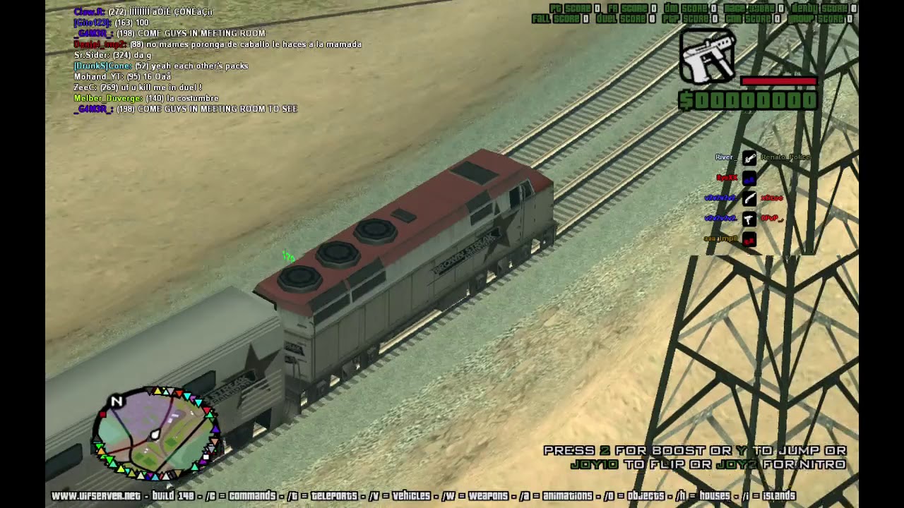 GTA: San Andreas - Train Commute - YouTube