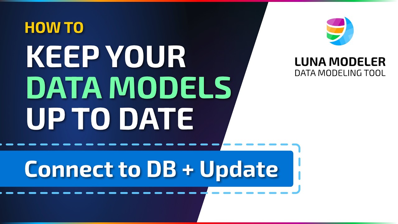 Ho to update ER Diagrams in Luna Modeler - YouTube